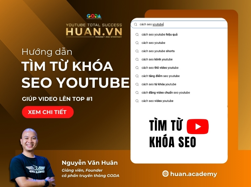 7 Cách tìm từ khóa SEO YouTube đạt Top #1 ngay khi đăng